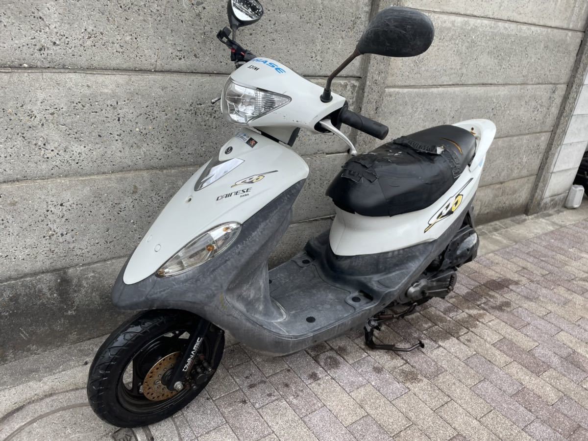 Yahoo!オークション - SYM / DD50 / 14389km / エンジン始動OK 売り切...