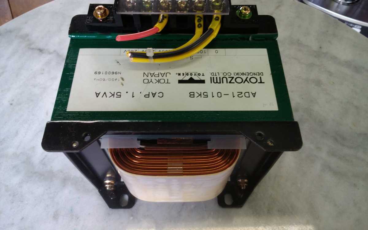 Yahoo!オークション - トランス1.5KVA