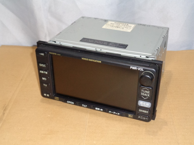 Yahoo!オークション - 【B07】 トヨタ 純正 ボイス AVマルチモニター C...