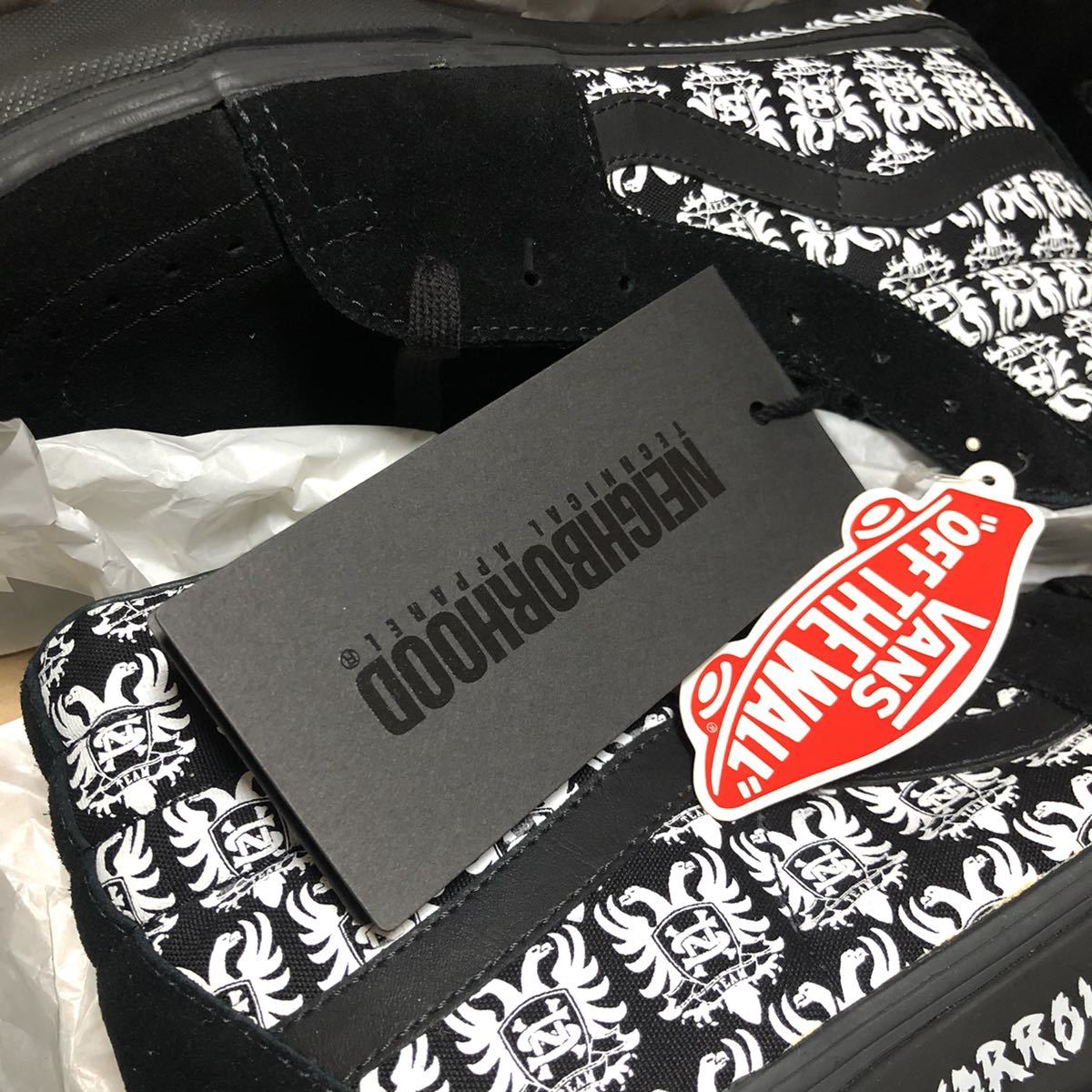 SUPREME×NEIGHBORHOOD×VANS コラボ SK-8 HI 28 シュプリーム SUPREME×NEIGHBORHOOD×VANS コラボ SK-8 HI 28 シュプリーム