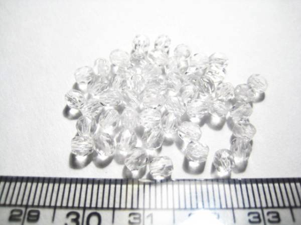 Yahoo!オークション - チェコFP 4mmクリスタル 50個 追加可能