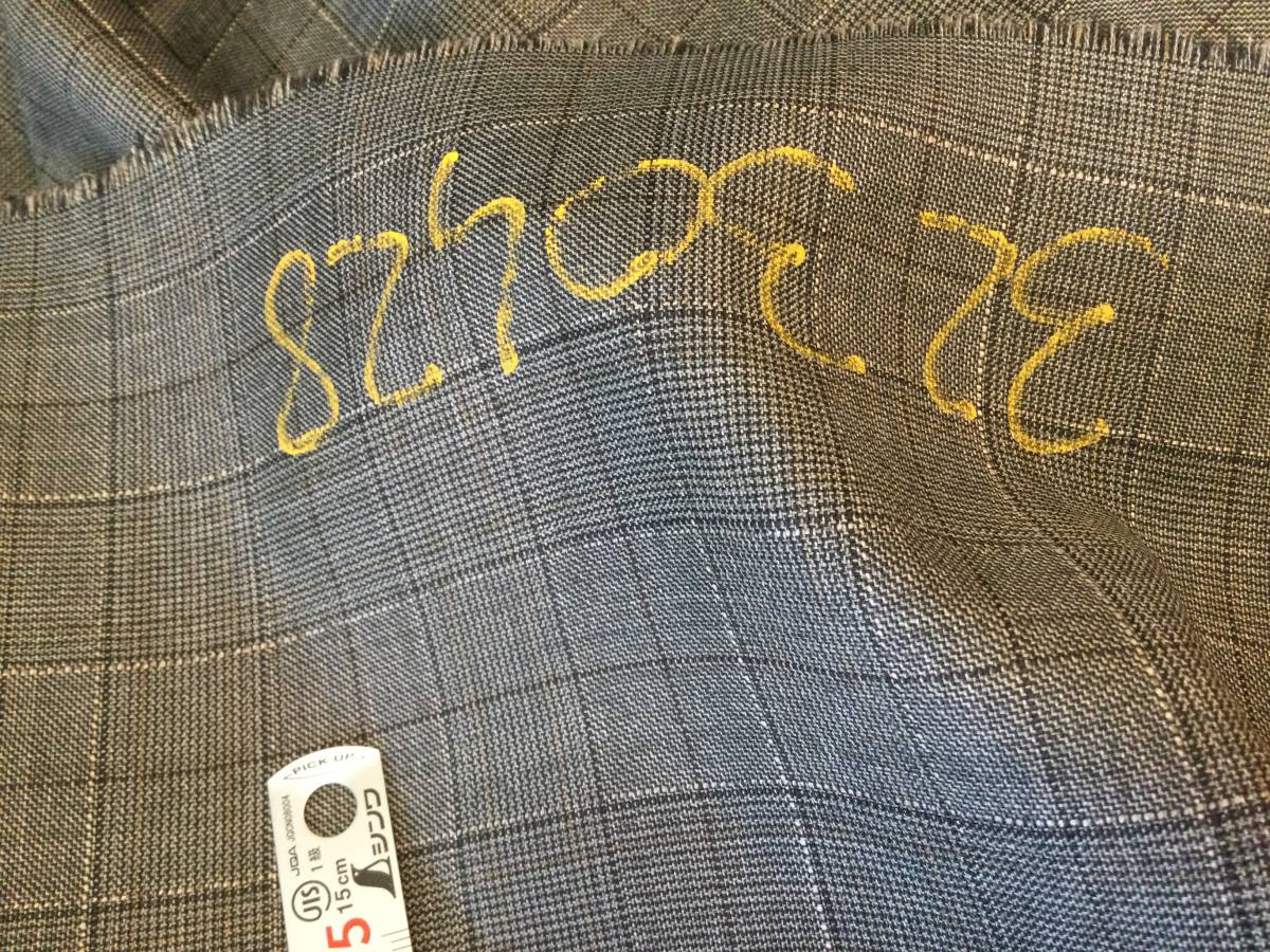 Yahoo!オークション - オーダースーツ生地 LOROPIANA ロロピアーナ グ...