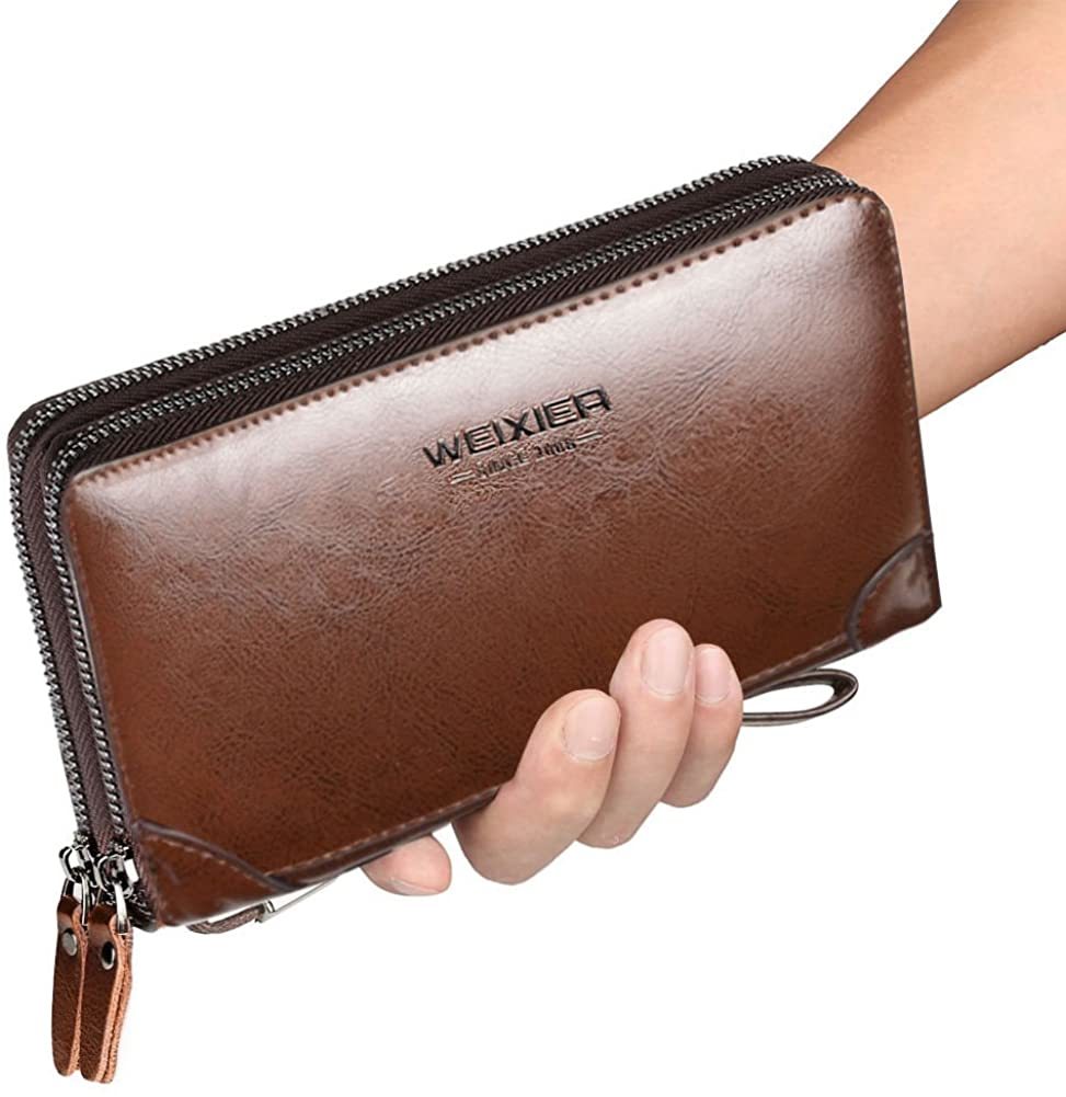 Yahoo!オークション - 【人気商品】本革 紳士 長財布 メンズ クラッチ...