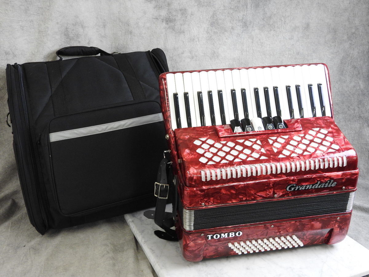Yahoo!オークション - TOMBO トンボ GT-60B Grandaile アコーディオン...