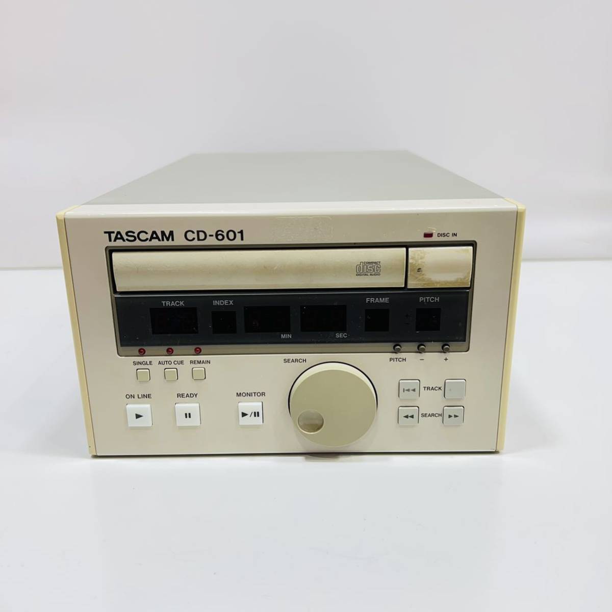 Yahoo!オークション - 【220302-1】TASCAM CD-601 業務用高性能CDプレ...