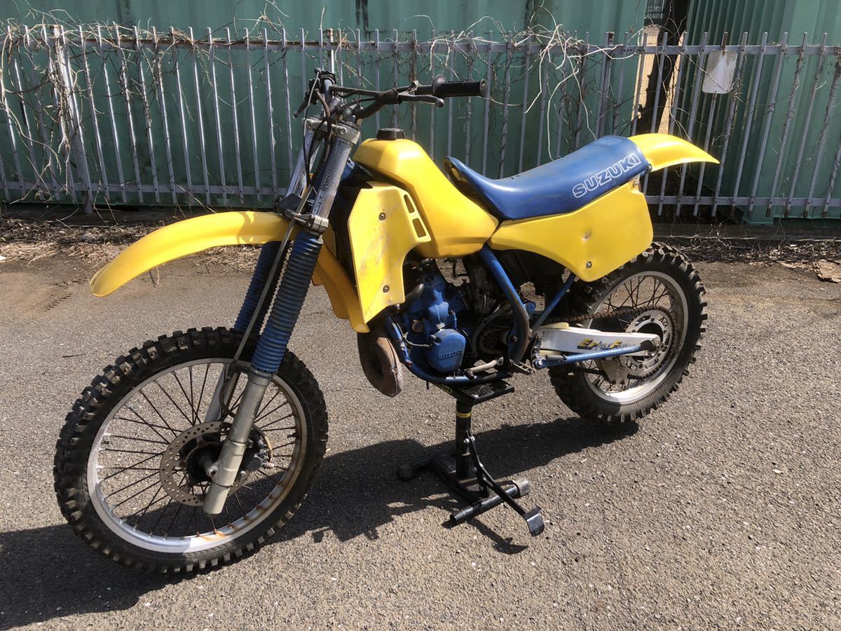 Yahoo!オークション - RM250 RJ13A 1986年式 エンジン実働 VMX (CR.YZ....