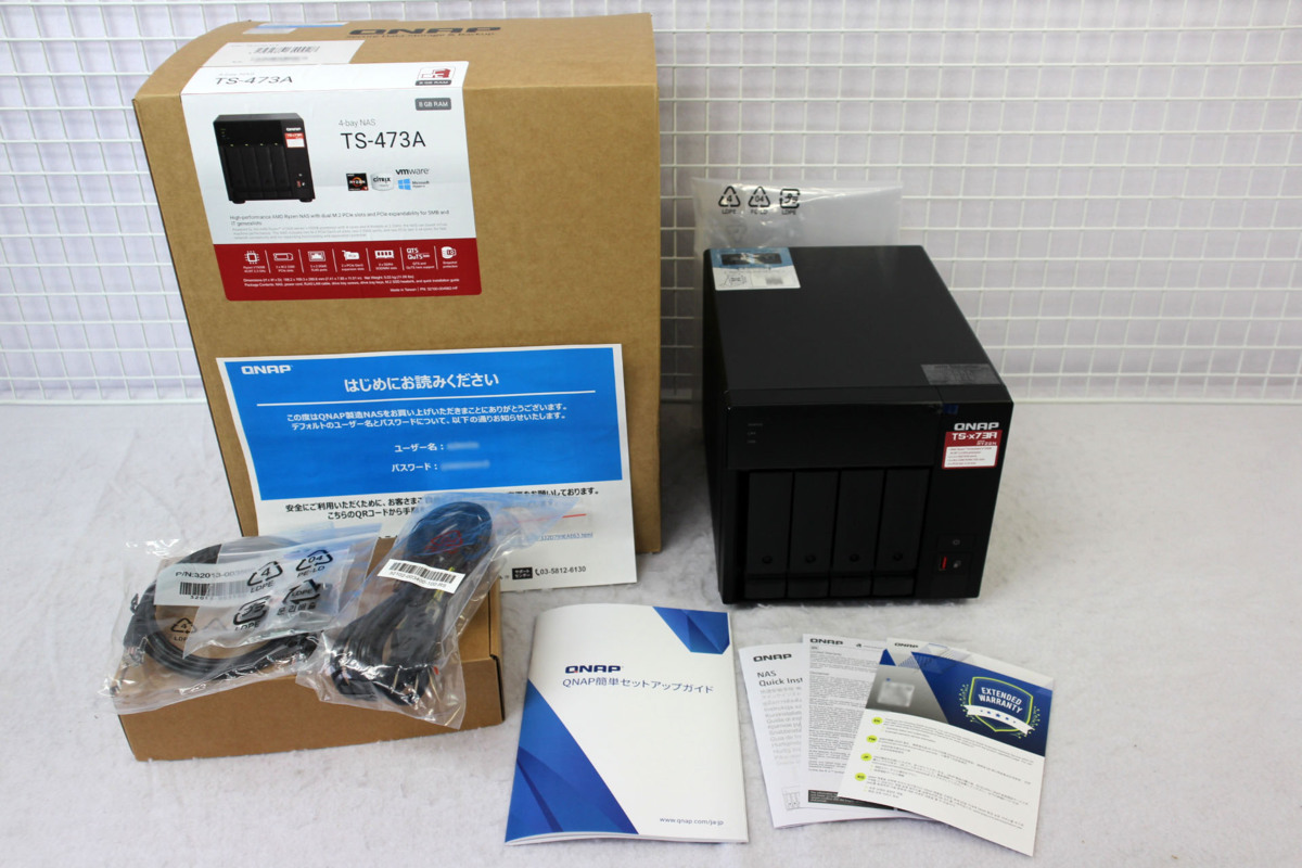 Yahoo!オークション - 中古品 QNAP / キューナップ TS-473A 4bay NAS ...