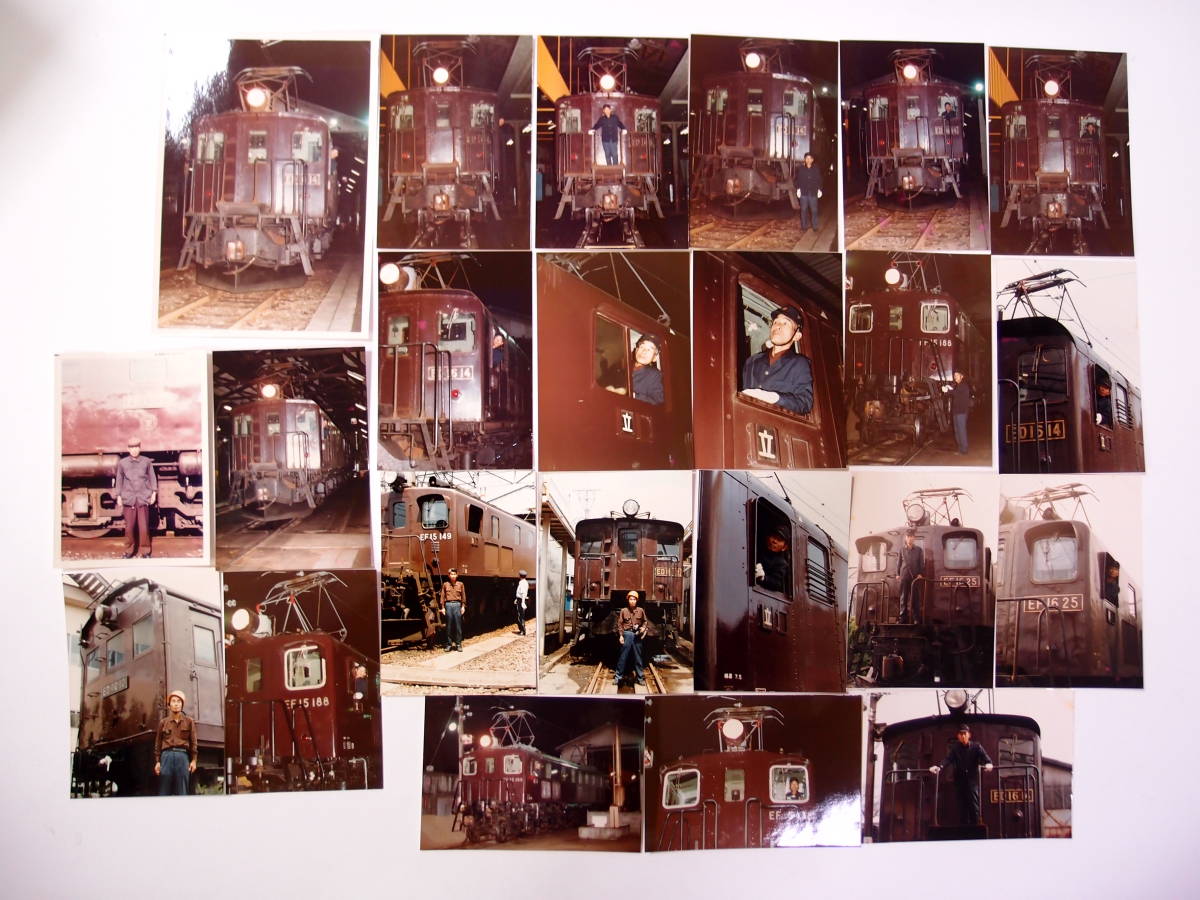 Yahoo!オークション - 鉄道写真 ED16 ED40 EF13 EF15 立川機関区 石打...