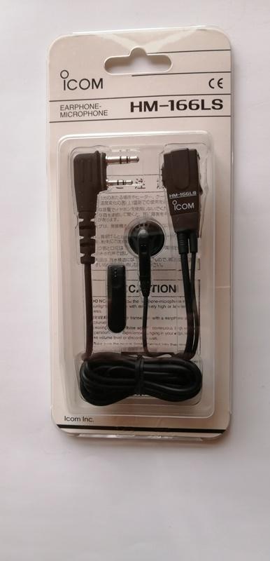 Yahoo!オークション - アイコム iCOM イヤホンマイク HM-166LS 新品未...