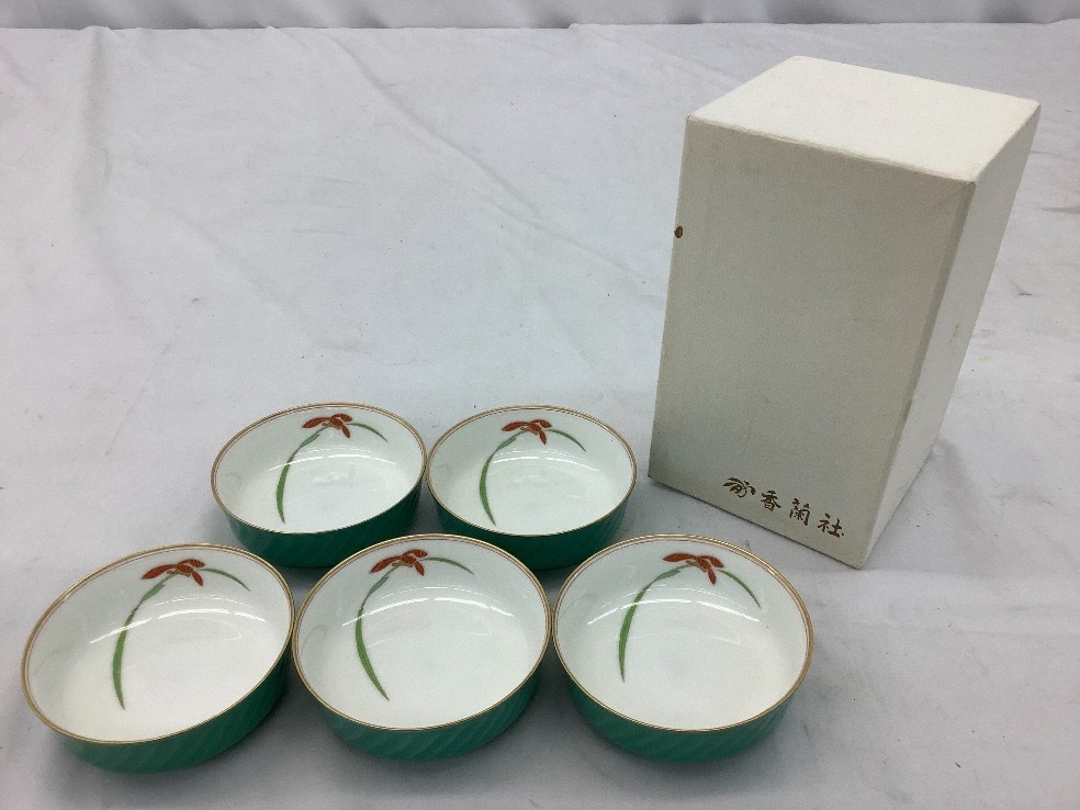 Yahoo!オークション - 香蘭社 小鉢揃 G600・G0 未使用品 ACB