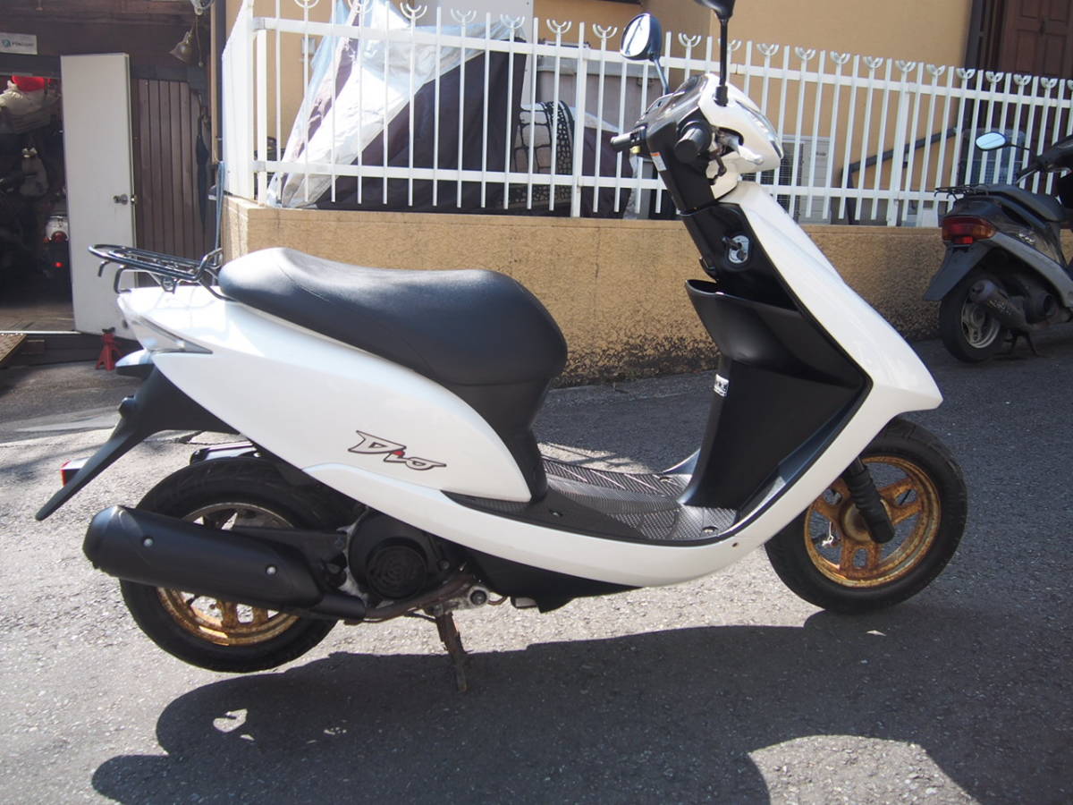 Yahoo!オークション - ホンダ Dio ディオ AF62 実働車 白 4スト50cc 外...
