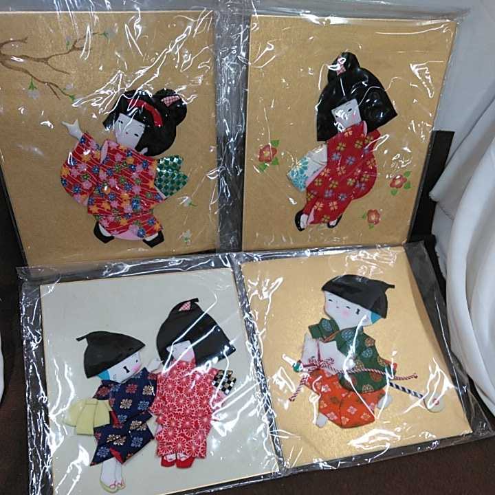 Yahoo!オークション - g_t G708 押し絵 いっぱい まとめ売り インテリ...