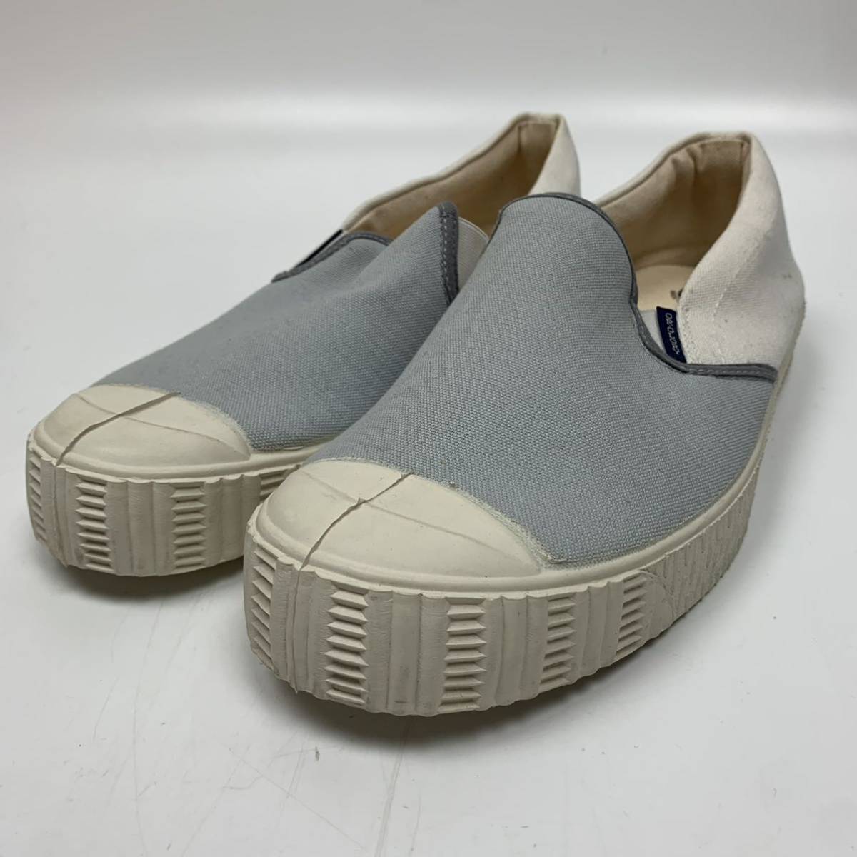 Yahoo!オークション - CEBO スリッポン スニーカー 43 キャンパス チェ...