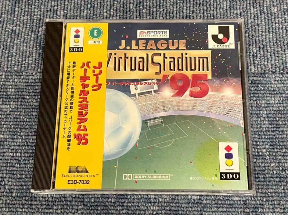 Yahoo!オークション - CF27 3DO 専用ソフト Jリーグ バーチャルスタジ...