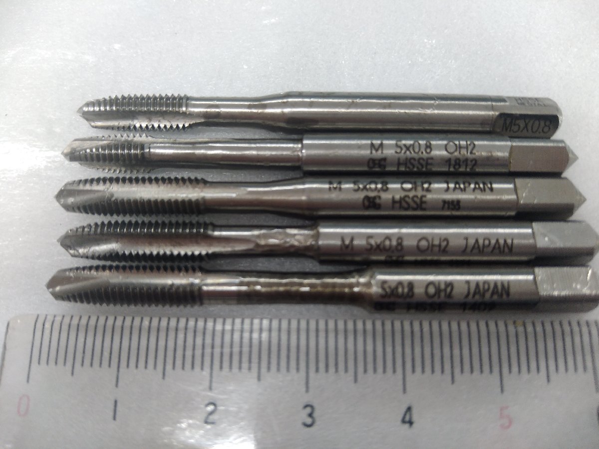 Yahoo!オークション - L057 OSG YAMAWA ポイントタップ M5X0.8 HSSE 5...