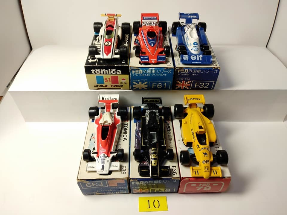 Yahoo!オークション - TOMICA F-1 マクラーレン JPSロータス CAMELロー...