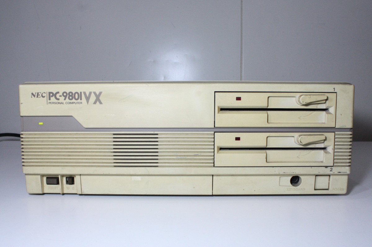 F649【中古】NEC PC-9801VX 通電OK! F649【中古】NEC PC-9801VX 通電OK!