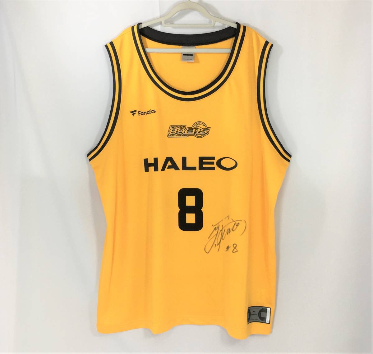 Yahoo!オークション - 【サイン入】18-19 仙台89ERS 月野雅人 #8 ユニ...