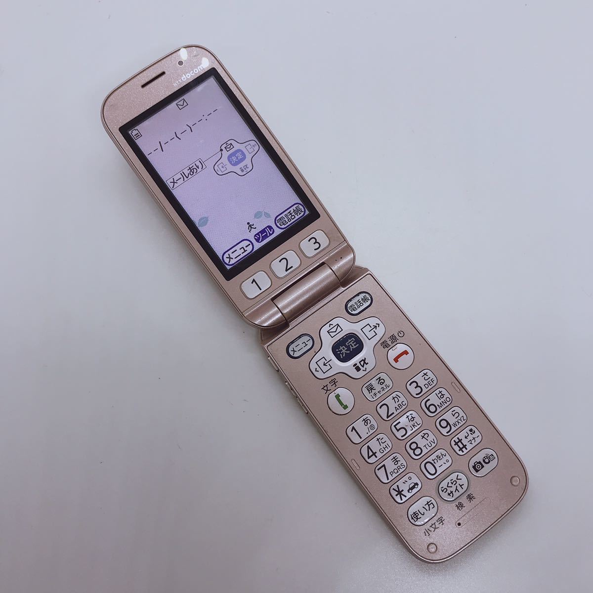 Yahoo!オークション - docomo ドコモ F-08C 富士通 FOMA らくらくホン ...