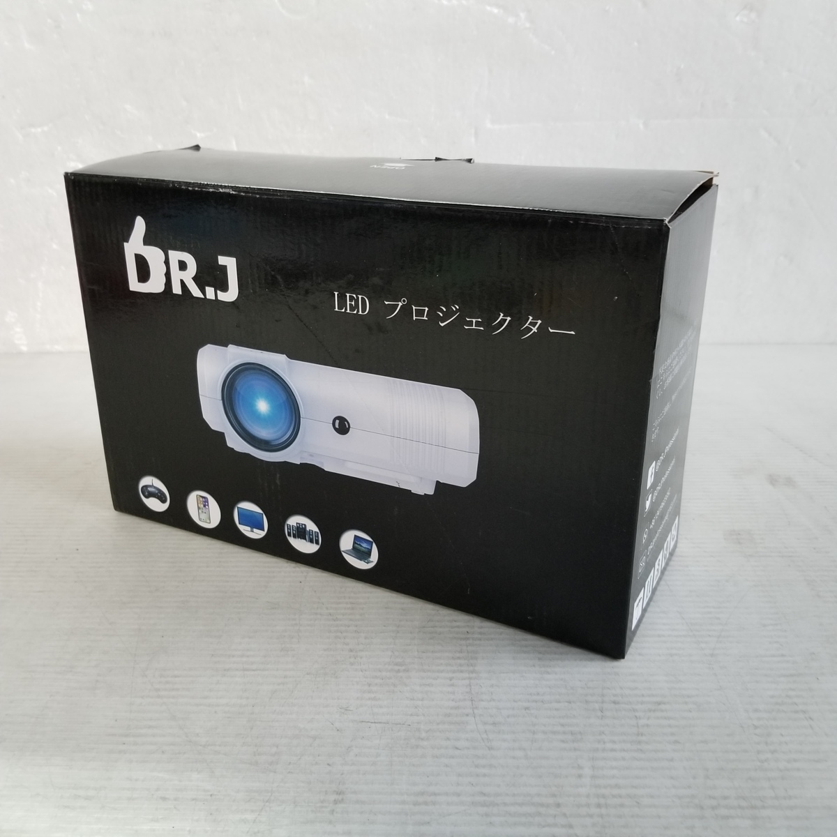 Yahoo!オークション - DR.J LEDプロジェクター L8 小型コンパクト 現...