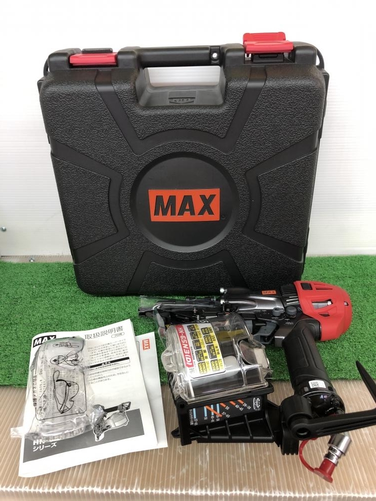 Yahoo!オークション - 001 未使用品 MAX 65mm高圧釘打機 HN-65N3(D)-G
