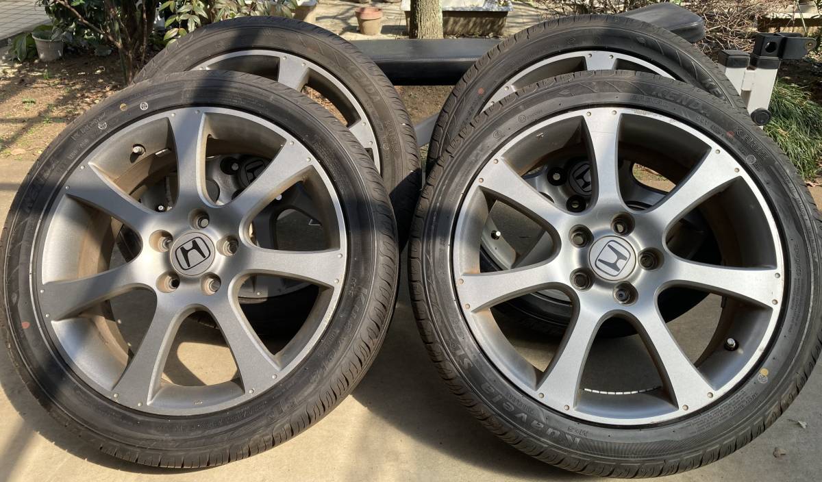 Yahoo!オークション - ホンダ オデッセイ RB1 純正ホイール 225/45ZR18...