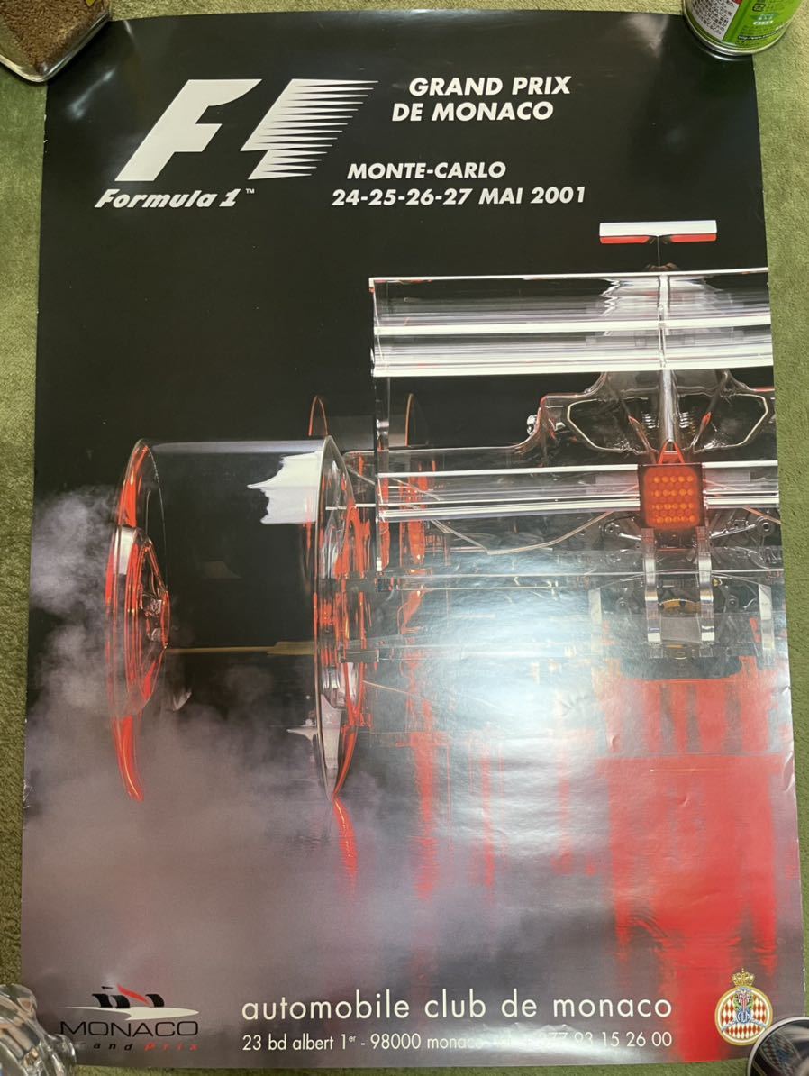 Yahoo!オークション - 2001 F1モナコGP 公式ポスター