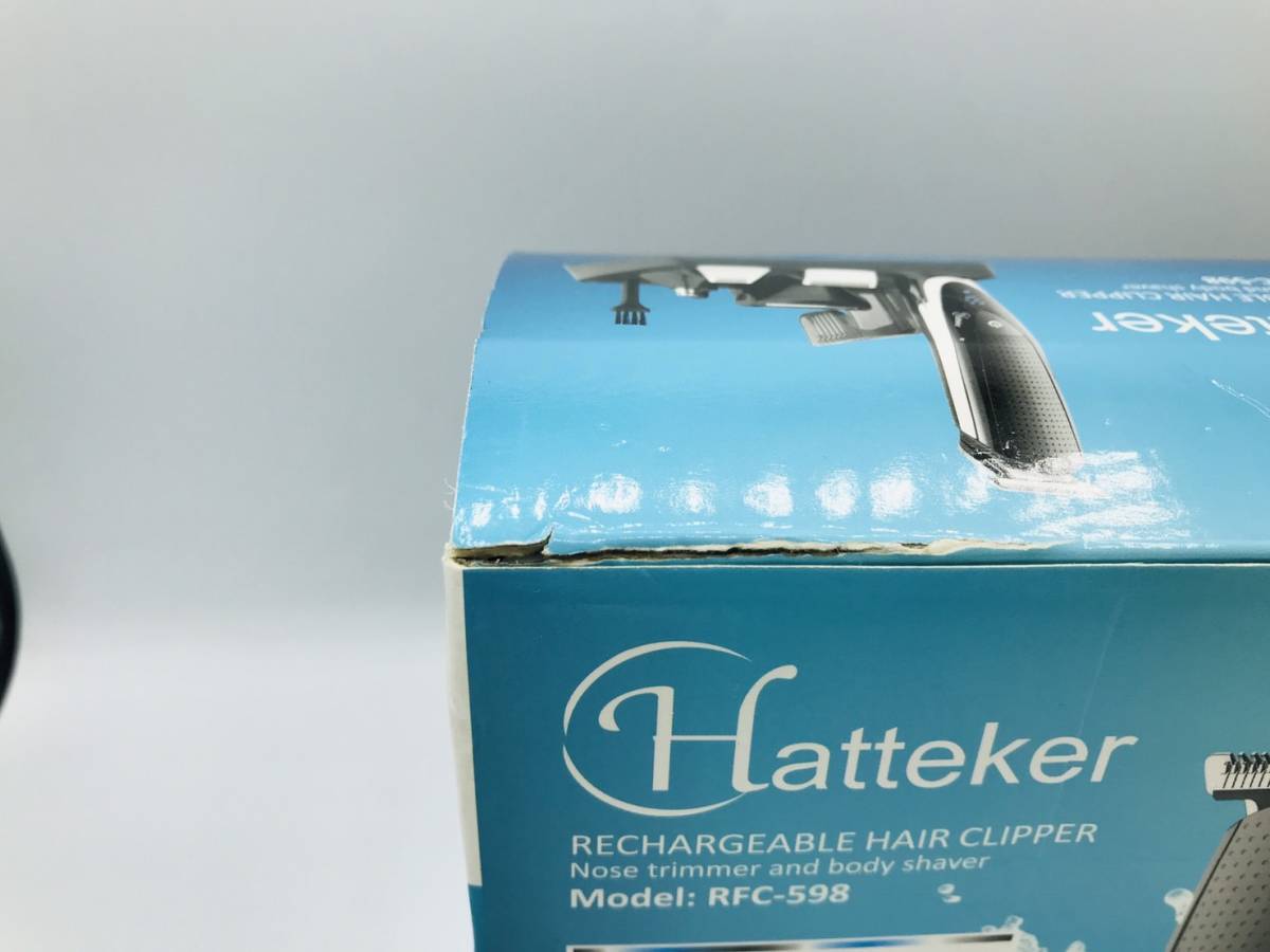 Yahoo!オークション - C03-042UBKTH//未使用 HATTEKER 電動バリカン rf...