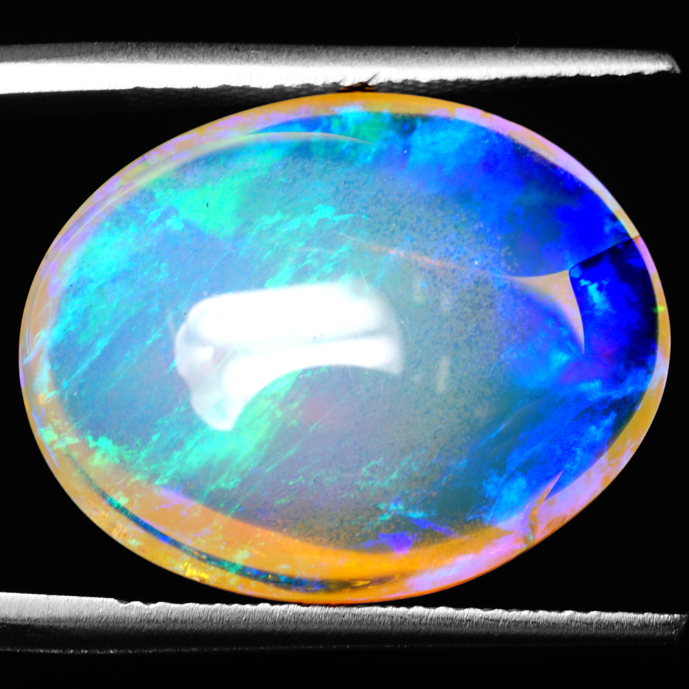 Yahoo!オークション - ×天然オパール 11.81ct オーストラリア産 ルー...