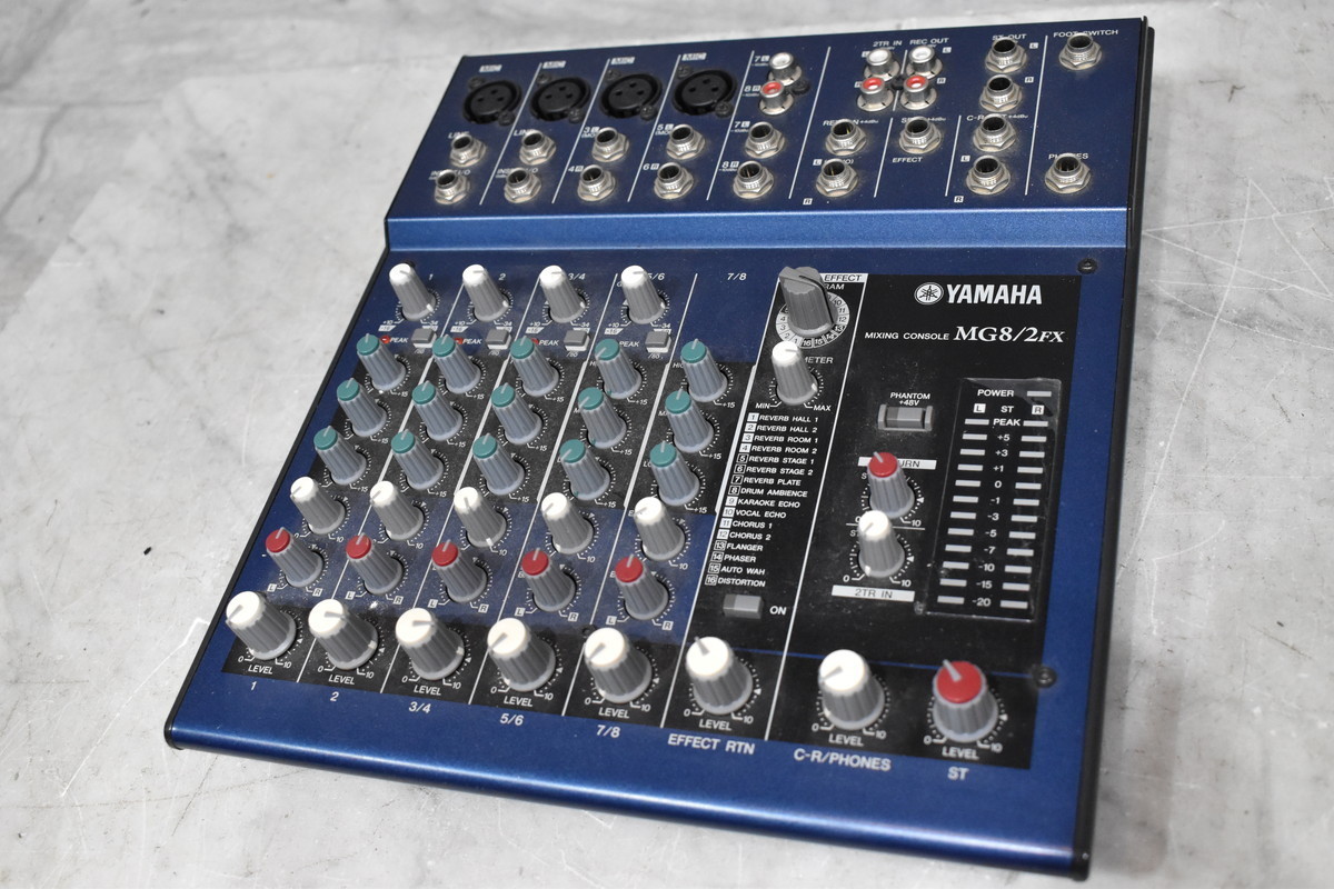 Yahoo!オークション - YAMAHA ヤマハ MG8/2FX ミキシングコンソール ア...