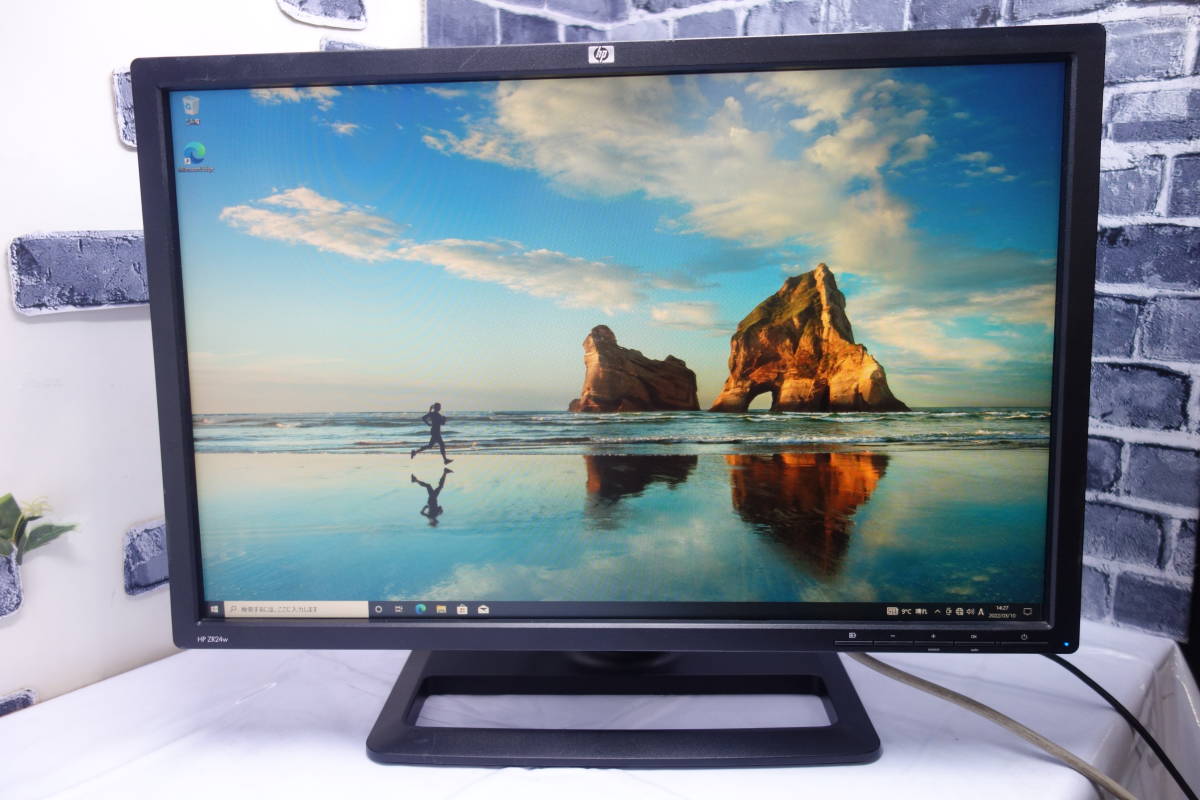 Yahoo!オークション - 高解像度 HP ZR24W 24インチワイドモニター WUX...