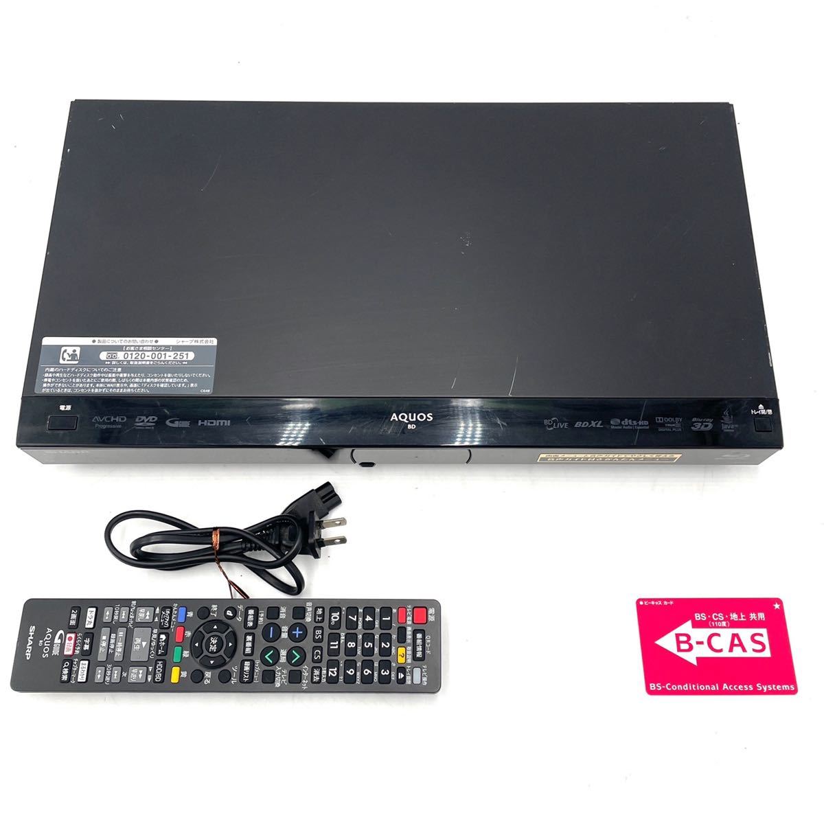 Yahoo!オークション - ブルーレイディスクレコーダー シャープ BD-W515