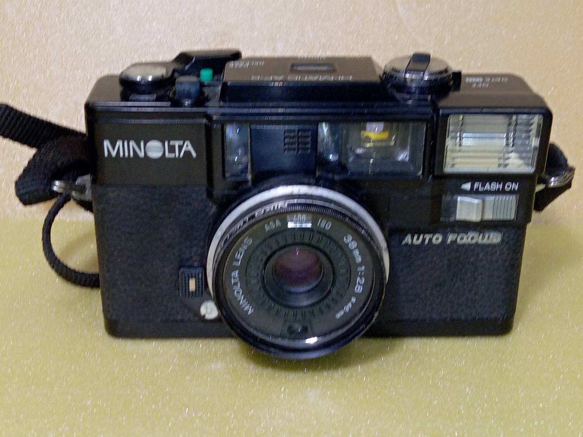 Yahoo!オークション - 【ミノルタ】 HI-MATIC AF-D コンパクトカメラ ...