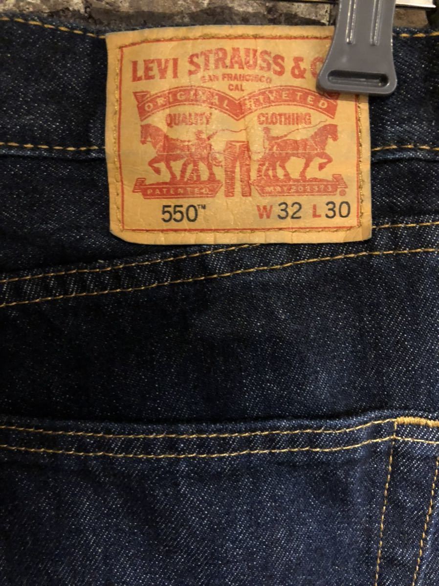 Yahoo!オークション - levis 550 RELAXED FIT JEANS リーバイス 550 W3...