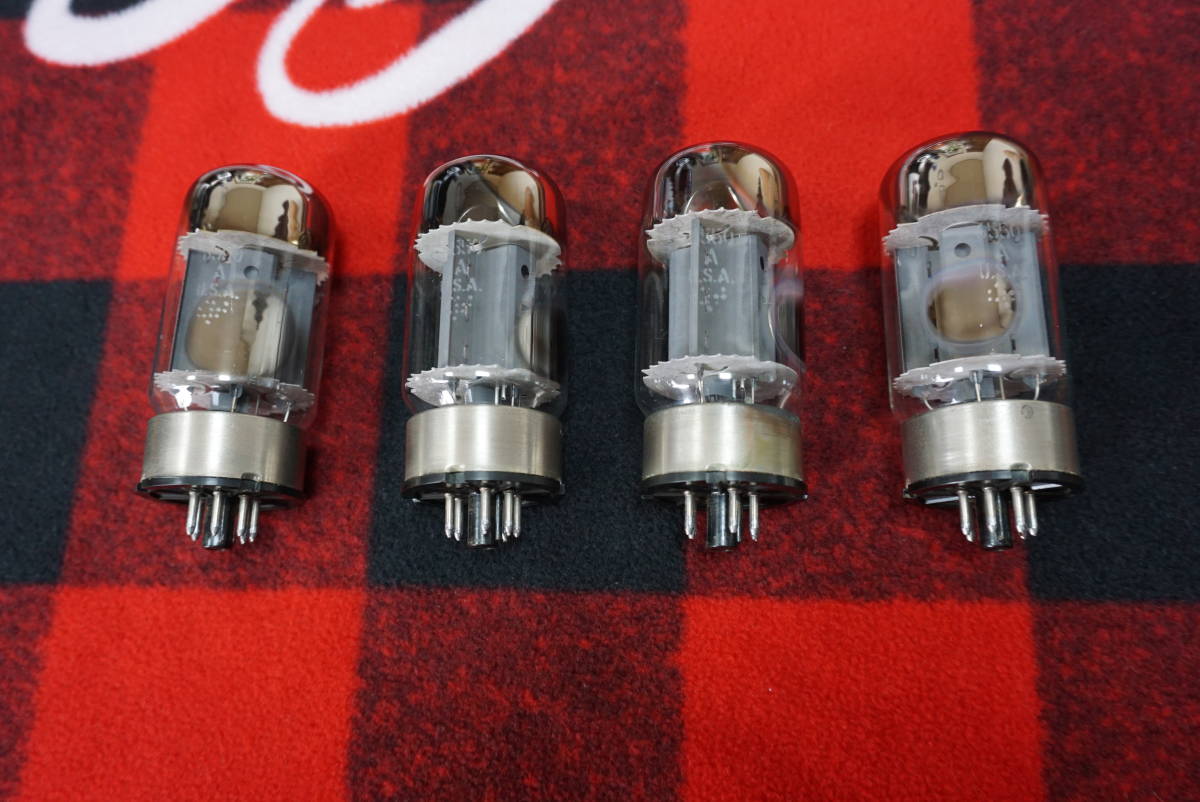 Yahoo!オークション - GE General Electric 6550 中古出力管 動作品 4...