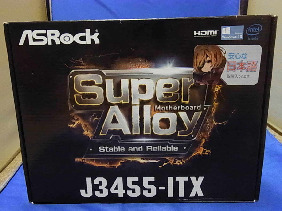 Yahoo!オークション - ASRock Mini-ITXマザーボード J3455-ITX ジャン...