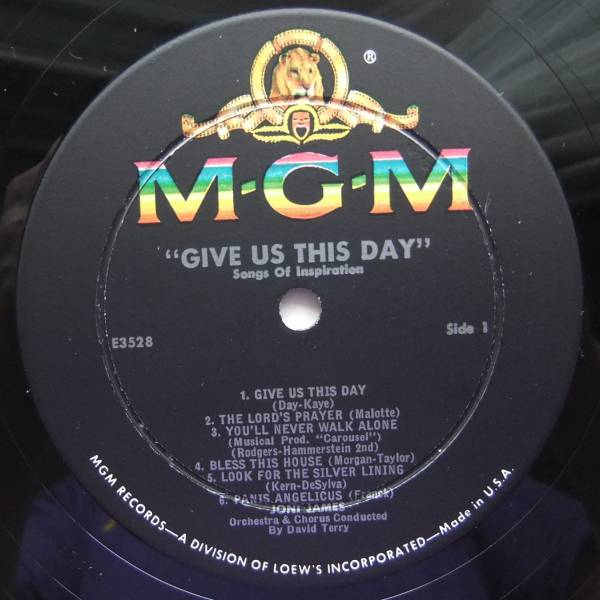 Yahoo!オークション - JONI JAMES / Give Us This Day MGM E3528 (col...