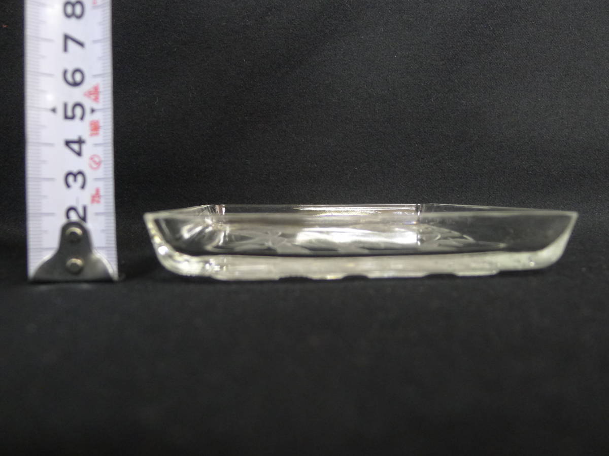 Yahoo!オークション - C896 未使用 HOYAクリスタル クリスタル銘々皿5...