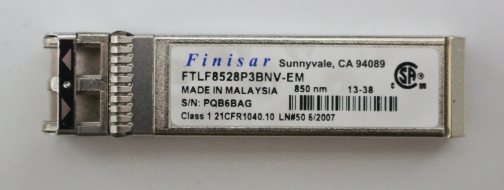 Yahoo!オークション - 即決 Finisar FTLF8528P3BNV-EM モジュール/850n...