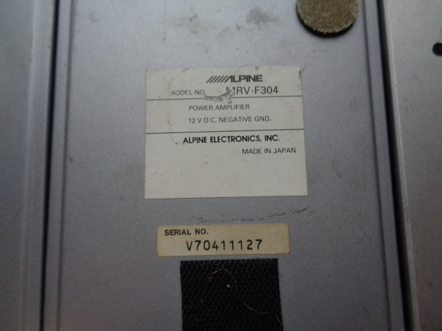 Yahoo!オークション - [C26] アルパイン ALPINE MRV-F304 4ch アンプ ...