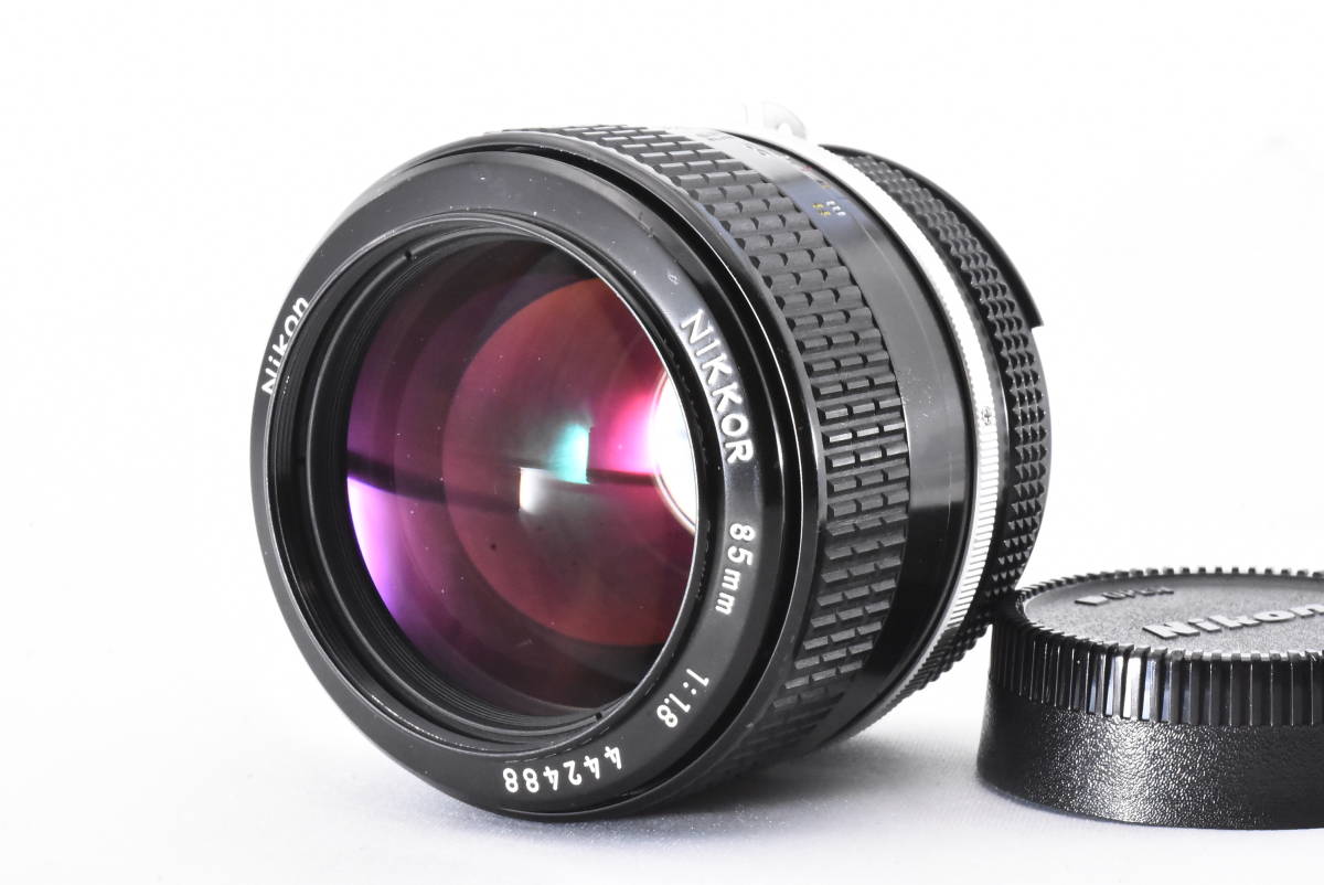 Yahoo!オークション - ニコン NIKON Ai NIKKOR 85mm f1.8 レンズ (t887)