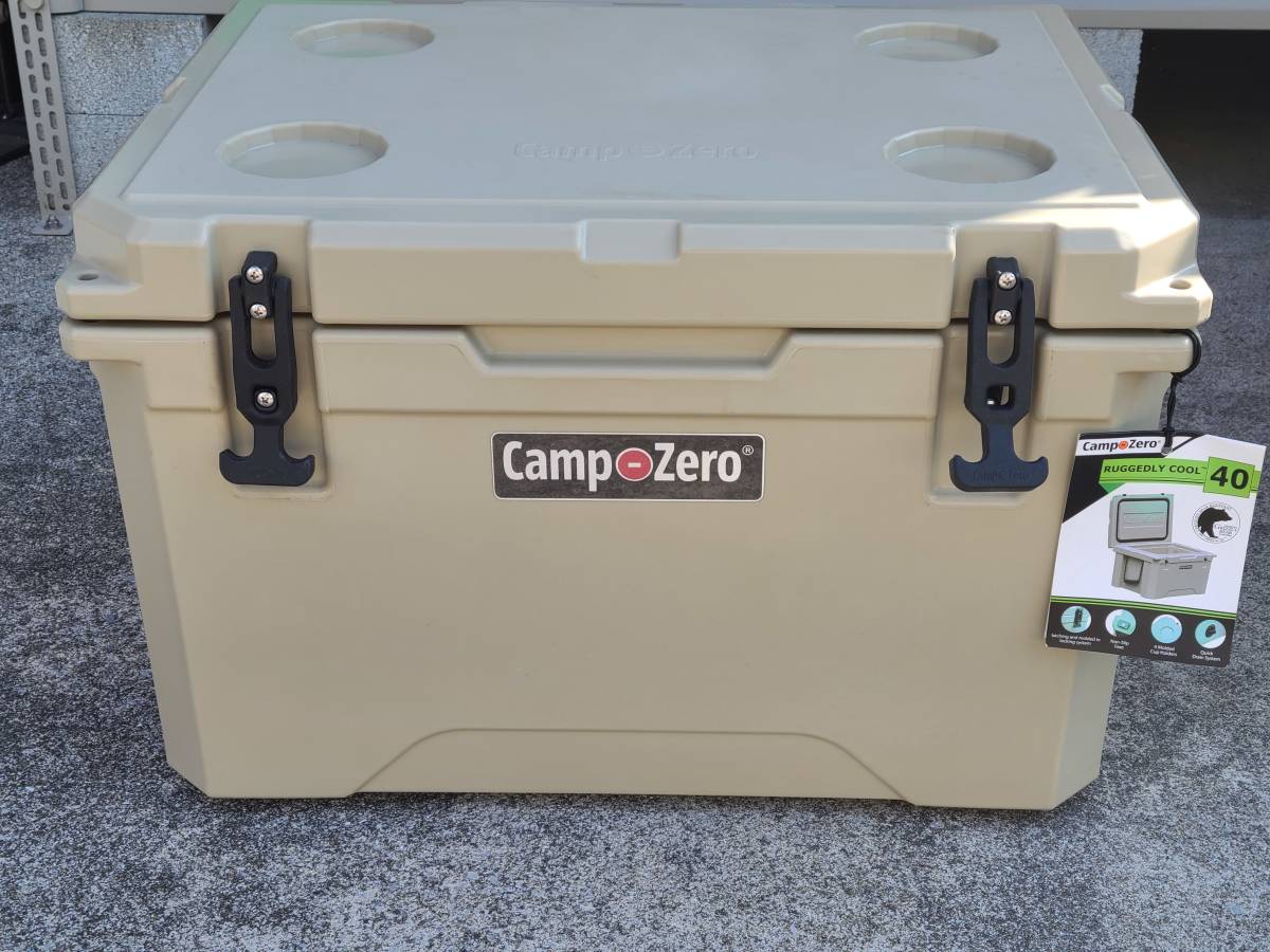 Yahoo!オークション - Camp-Zero キャンプゼロ 40L ロトモールドクーラ...