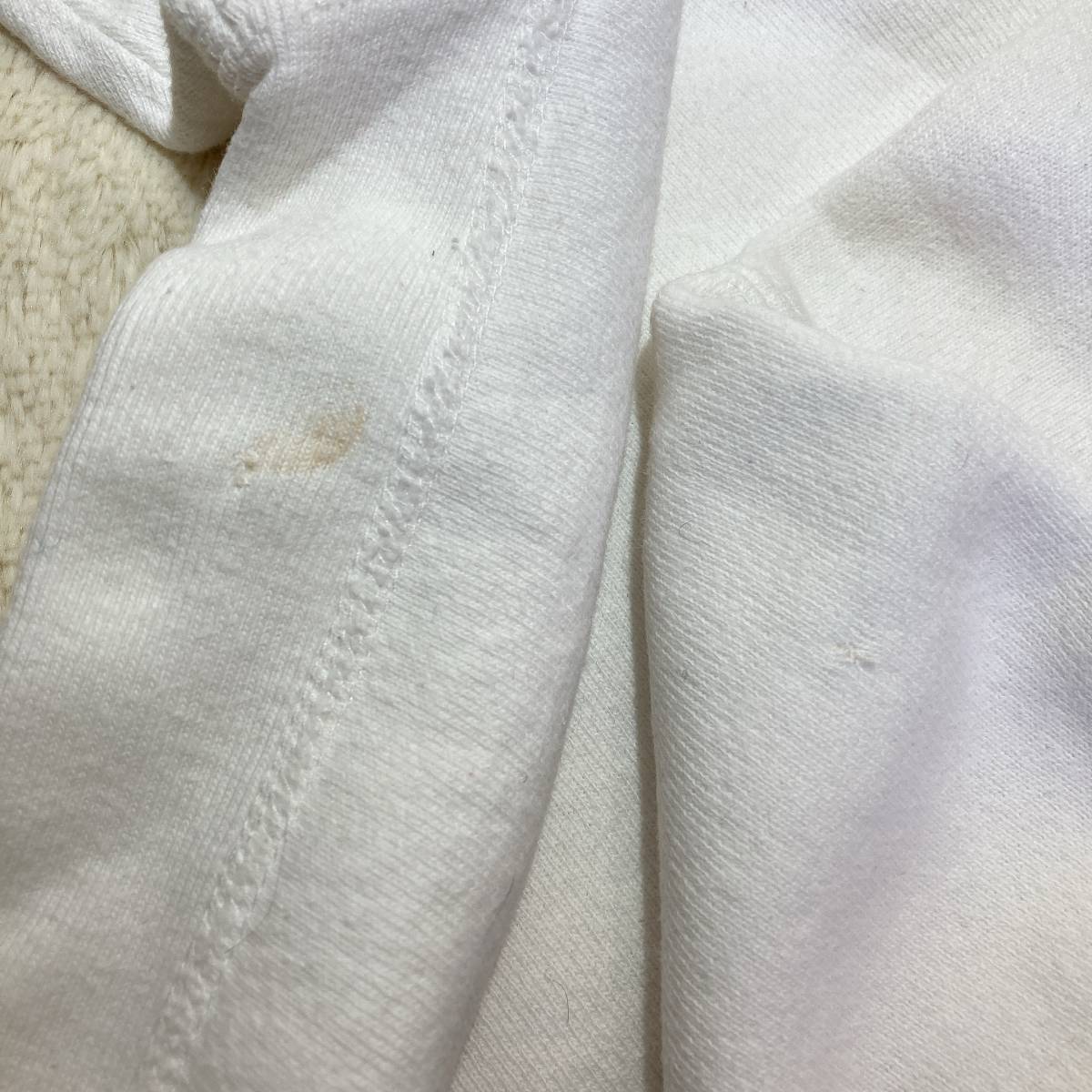 Yahoo!オークション - V526 90’s刺繍タグ チャンピオン L USA製/リバ...