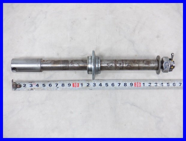 Yahoo!オークション - M399 TX750 341 フロントアクスルシャフト レタ...