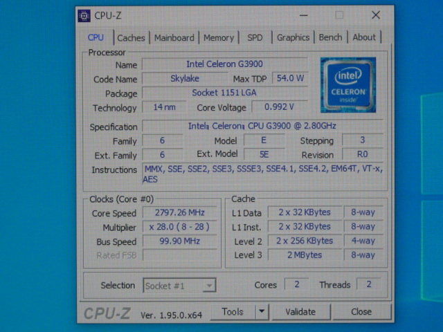 Yahoo!オークション - INTEL CPU CELERON G3900 2コア2スレッド 2.80GH...