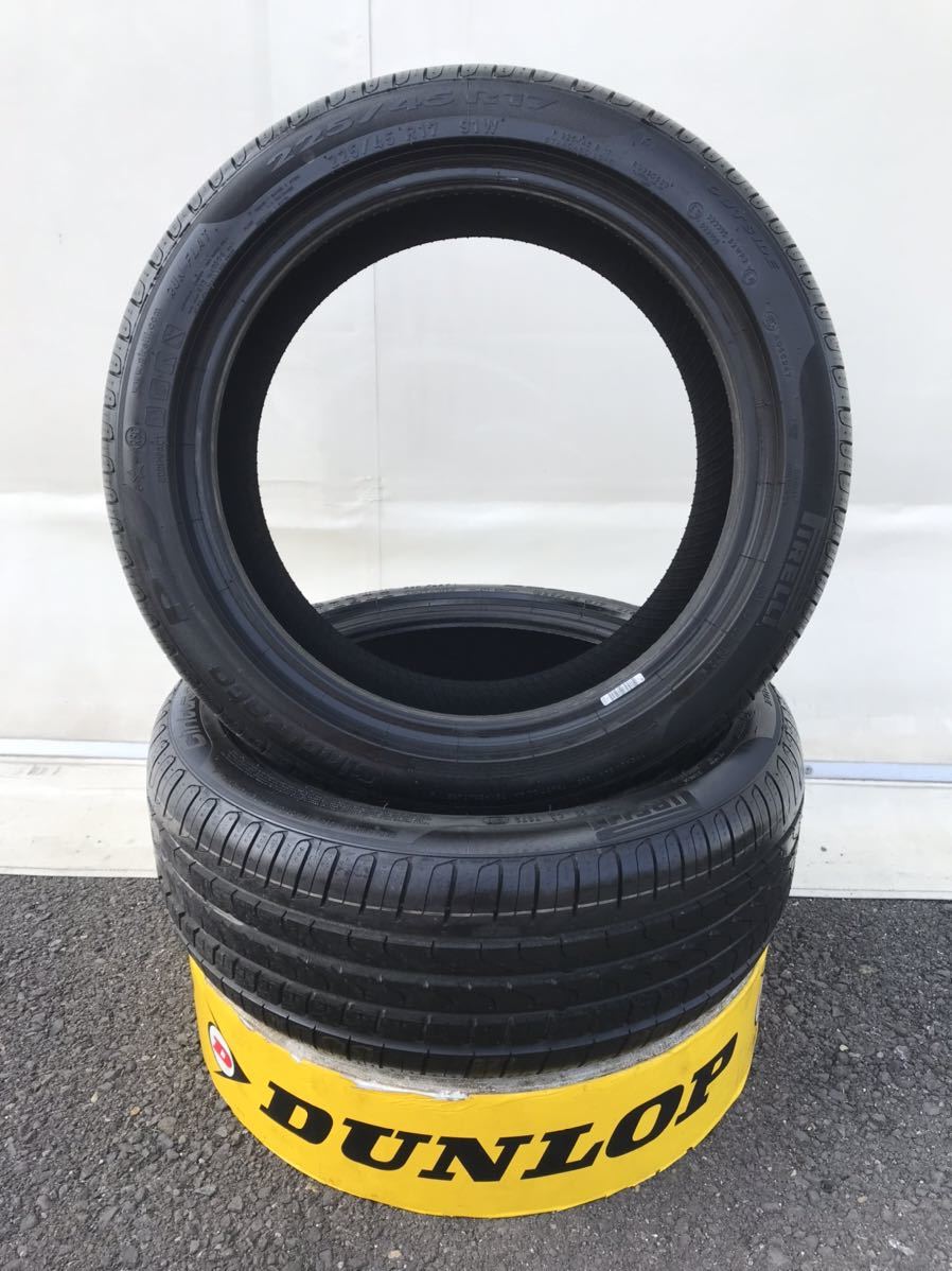 Yahoo!オークション - 送料税込14800円〜PIRELLI Cinturato P7 225/45R...