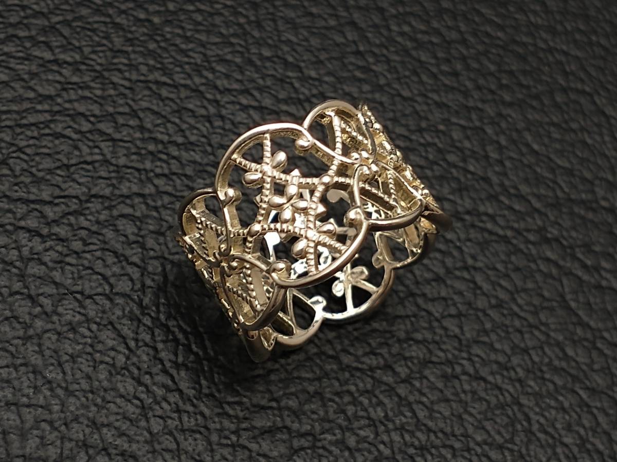 Yahoo!オークション - NOJESS ノジェス デザイン リング SILVER 5号 3....