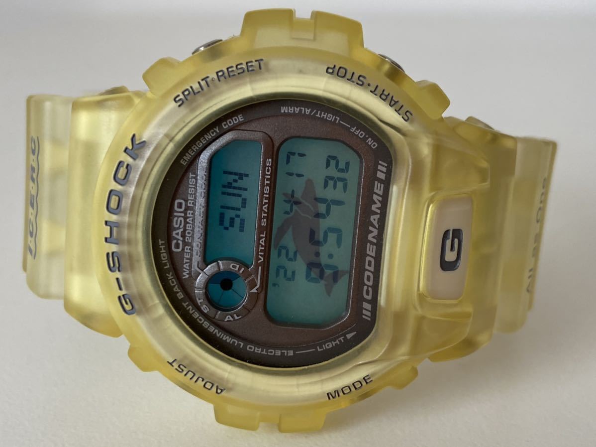 Yahoo オークション Casio カシオg Shock Dw 6910k 8bt 第6回イルカ