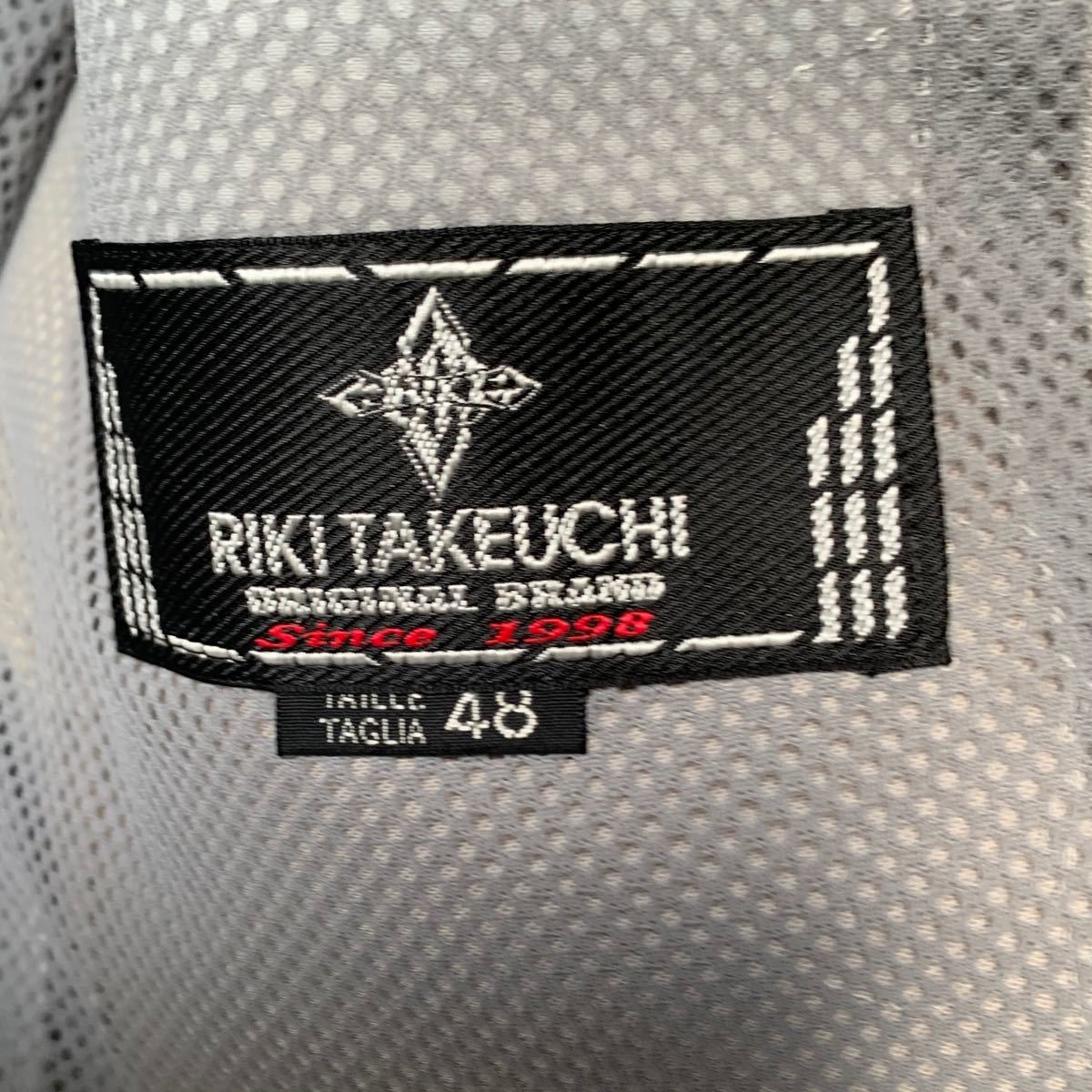 RIKI TAKEUCHI 竹内力 超希少 スーツ上下セット シングル 春・夏 RIKI TAKEUCHI 竹内力 超希少 スーツ上下セット シングル 春・夏