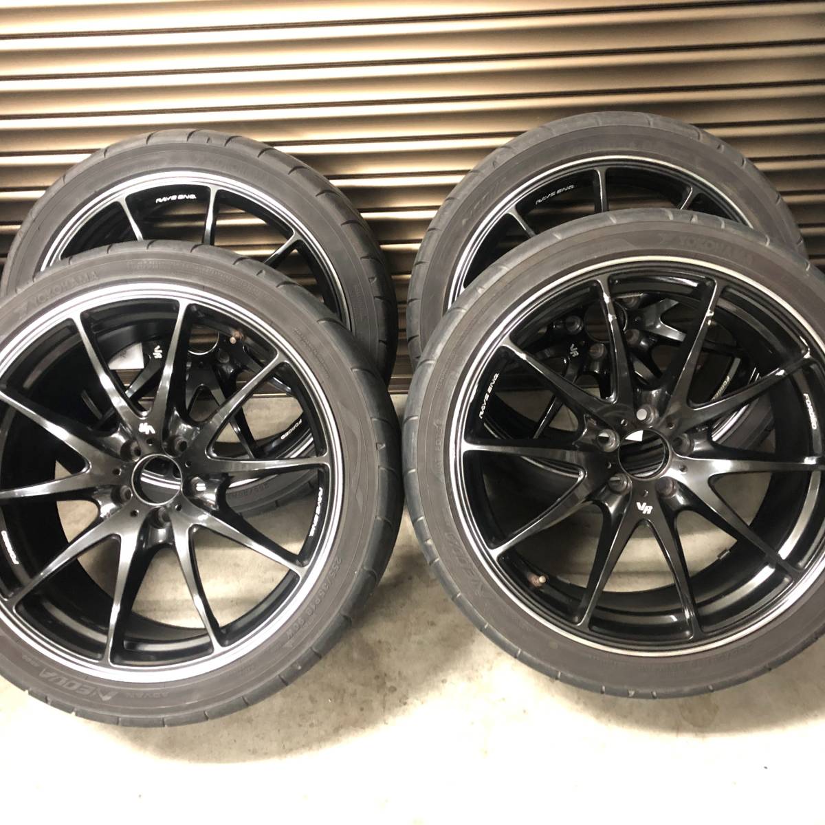 Yahoo!オークション - RAYS G25 18インチ 9J +45 5H 100 4本